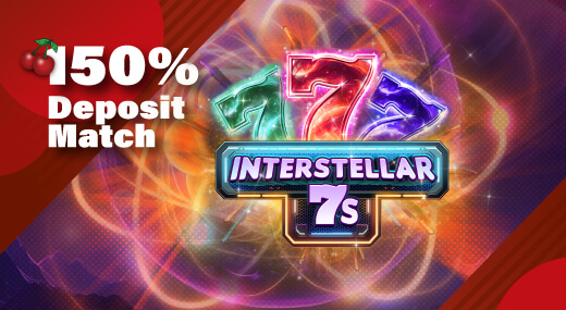 Interstellar 7s Deposit Bonus! - Red Cherry Casino : Red Cherry Casino
