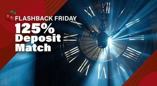 Flashback Friday Deposit Bonus! - Red Cherry Casino : Red Cherry Casino